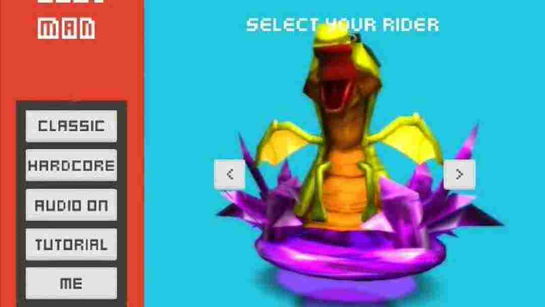 【欧阳】快跑恐龙游戏,这只紫色恐龙跑的有点慢