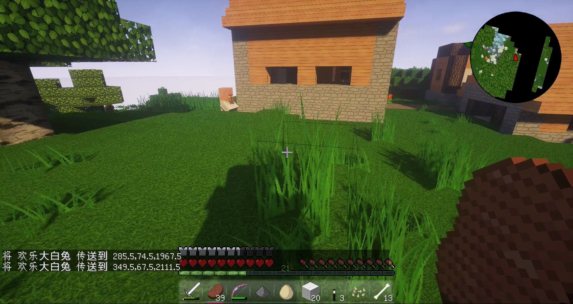 59.我的世界实况联机卧槽钻石胸甲