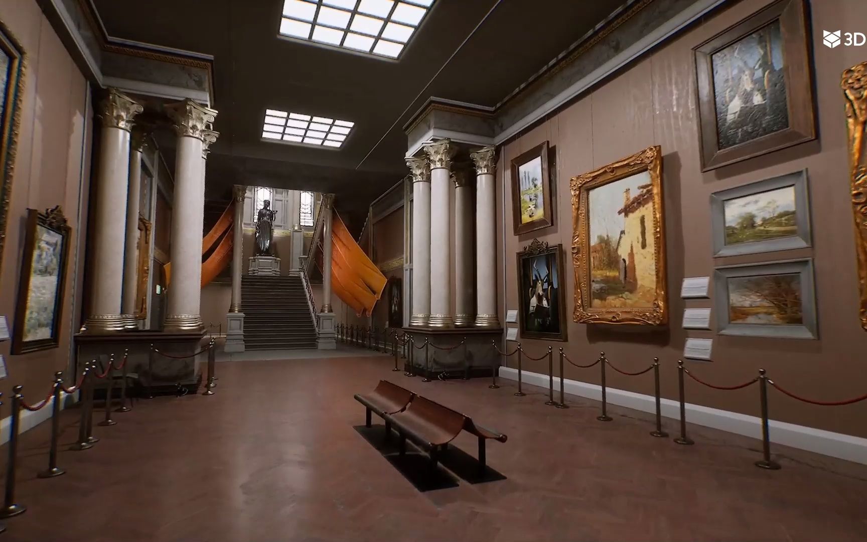 【3DCAT案例】油画博物馆