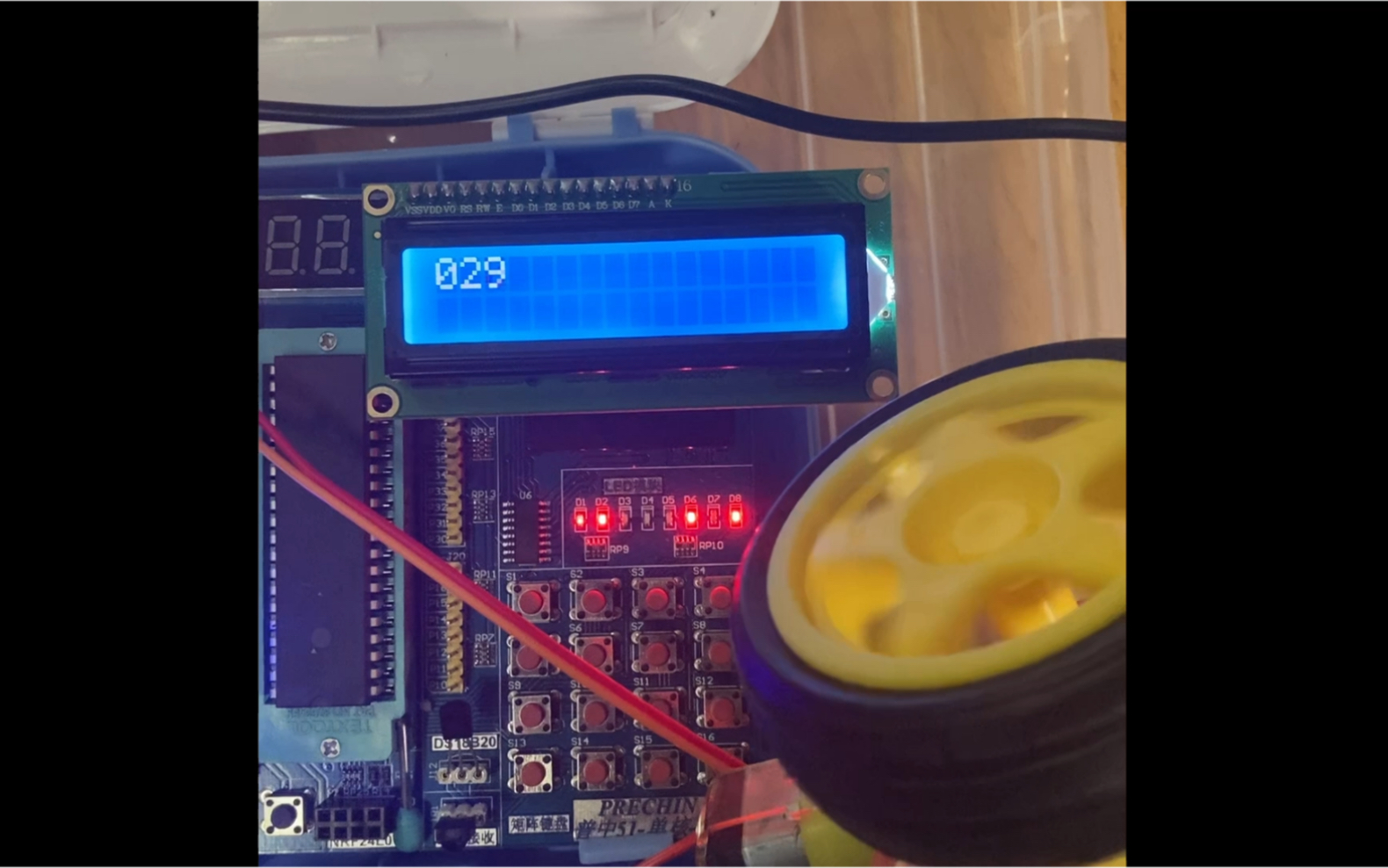 51单片机控制l298n实现pwm控制电机转速