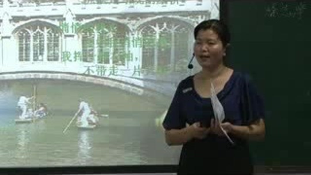 《再别康桥》观摩课实录(执教:徐秀玲)