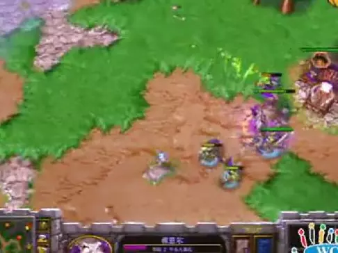 WCG2010中国区总决赛 魔兽争霸III项目 半决赛Fly vs Ted 1