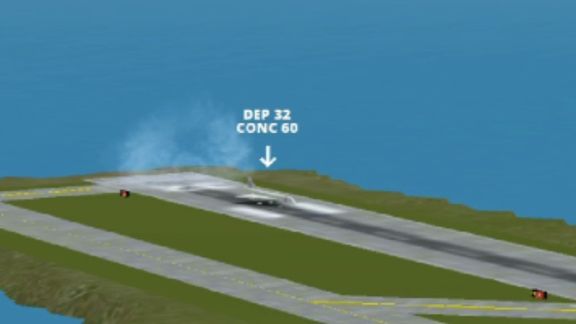 模拟机场02:协和飞机起飞