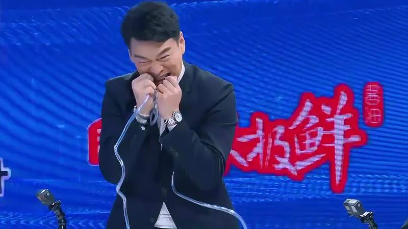 李诞玩“结绳记事”套头上,哪料王耀庆直接上嘴,好笑丨最强大脑