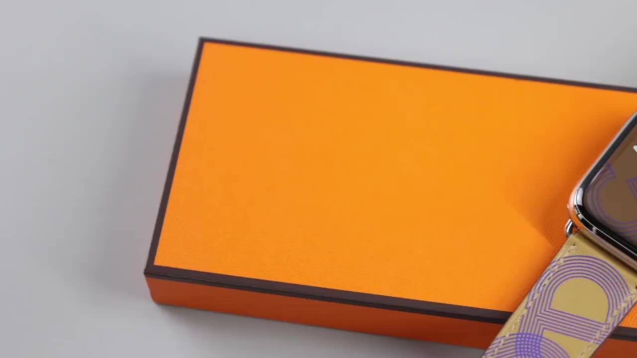 开箱一万多的爱马仕版第七代苹果手表这么贵是智商税吗