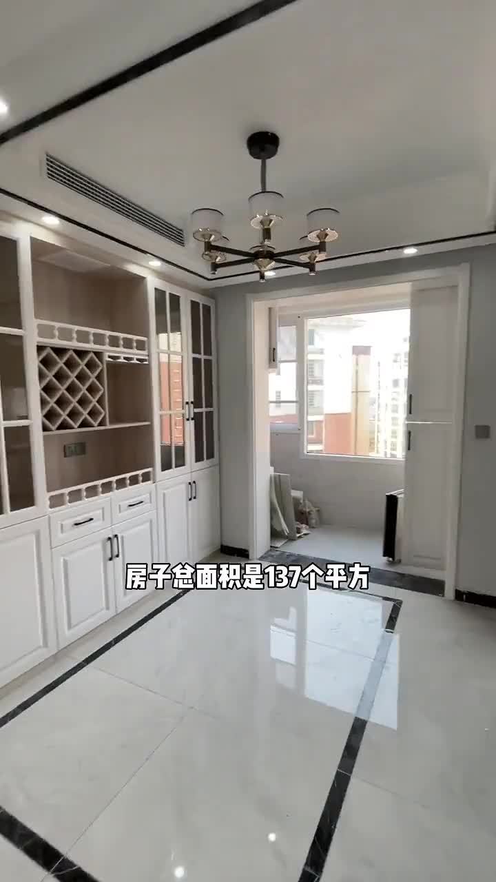 房子137平,去掉公摊,114平,总预算19.8w,简欧风 室内设计完工实景