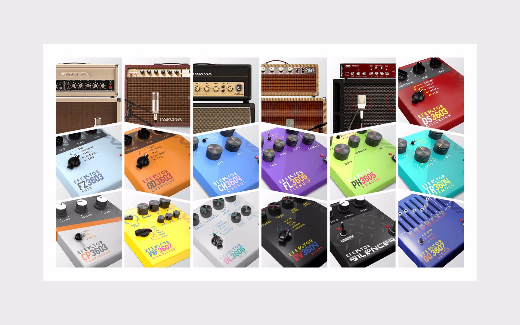 推荐一款超强!吉他踏板/音箱/放大器/效果器插件(音乐编曲制作必备利器)