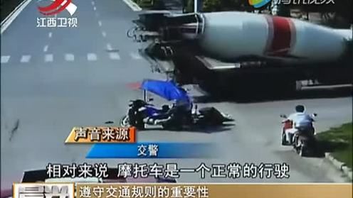 闯红灯!逆行!瞬间被撞,萍乡电动车主抢救无效后死亡!