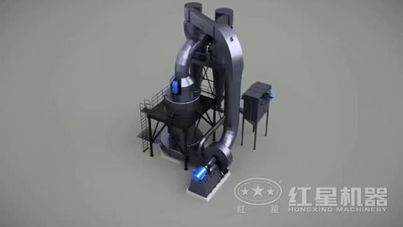 磨粉机是这样的[呲牙]