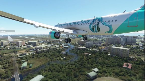 这个涂装怎么样,不要看降落#降落 #模拟飞行