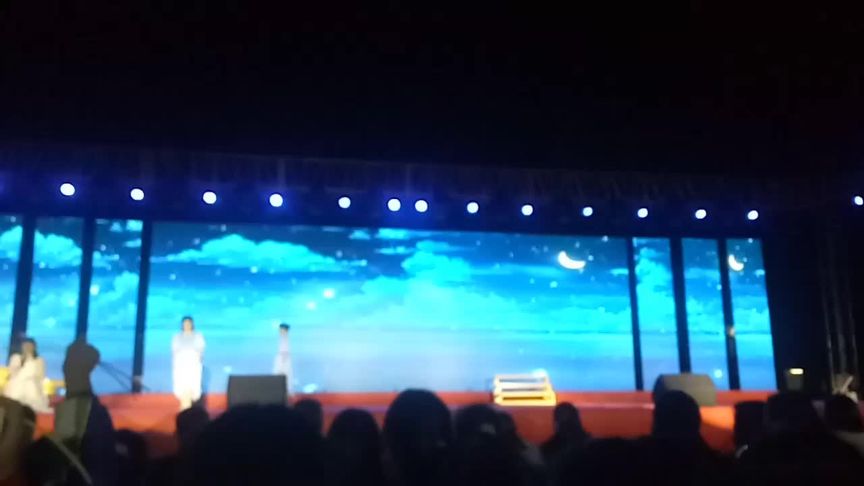 #文艺汇演 #校园晚会 #撒野 这是我今晚最喜欢的节目,没有之一