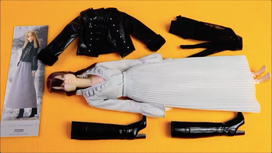 CCS17AN桃子娃娃拆箱,展示了各种穿搭,你最喜欢哪个?