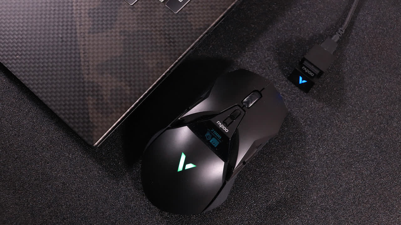 ...鼠标 雷柏VT950无线、有线