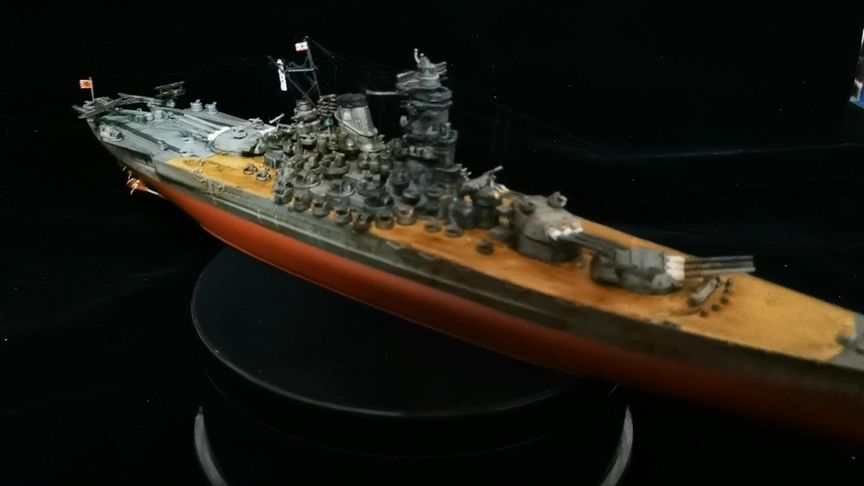 #模型 #船模 #大和号战列舰 #富士美 #FUJIMI #模型制作 #玩具