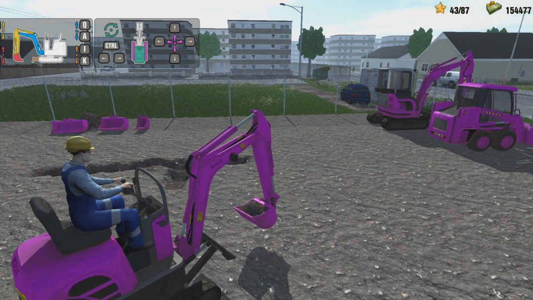 挖掘机模拟:先买个关子、猜猜我写的是什么字