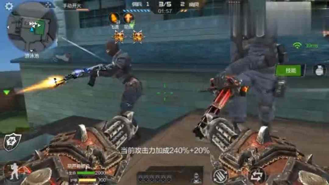 CF手游穿越火线;玩生化刷分最多的英雄武器,让你轻松上500分?