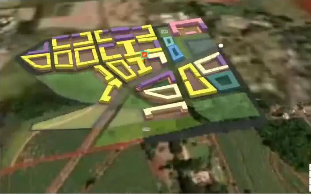 通过 CityEngine 和 Urban 软件集成的城市规划 CIM 应用程序
