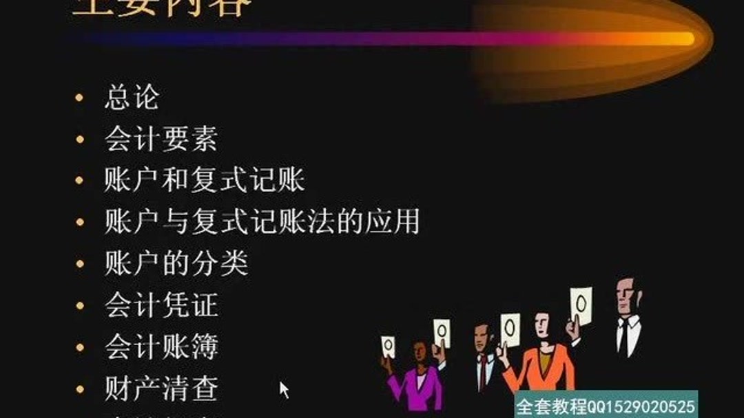 哈工大会计学基础 70讲视频教程