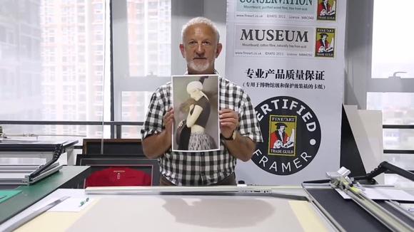 #装裱 #实木相框 #无酸装裱#家居设计