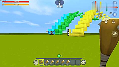 迷你世界:8种跑酷任你选,开挂难度逼半仙淘气飞鼠齐上阵才通关