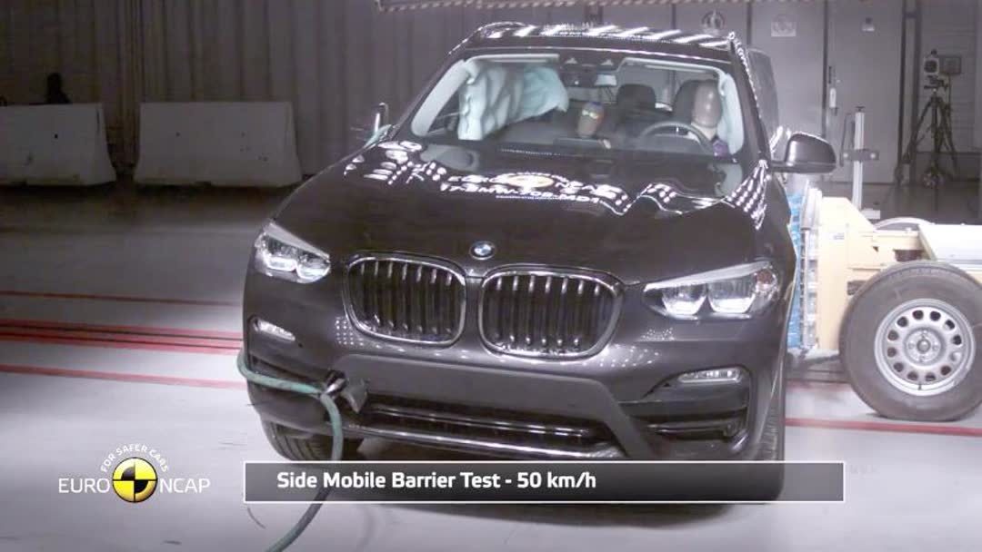 2018款宝马X3、X4碰撞测试,看完买不买自己拿主意