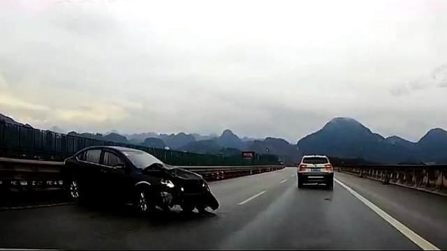 安全出行:行车记录仪实拍车祸,望大家引以为鉴,提高安全意识!