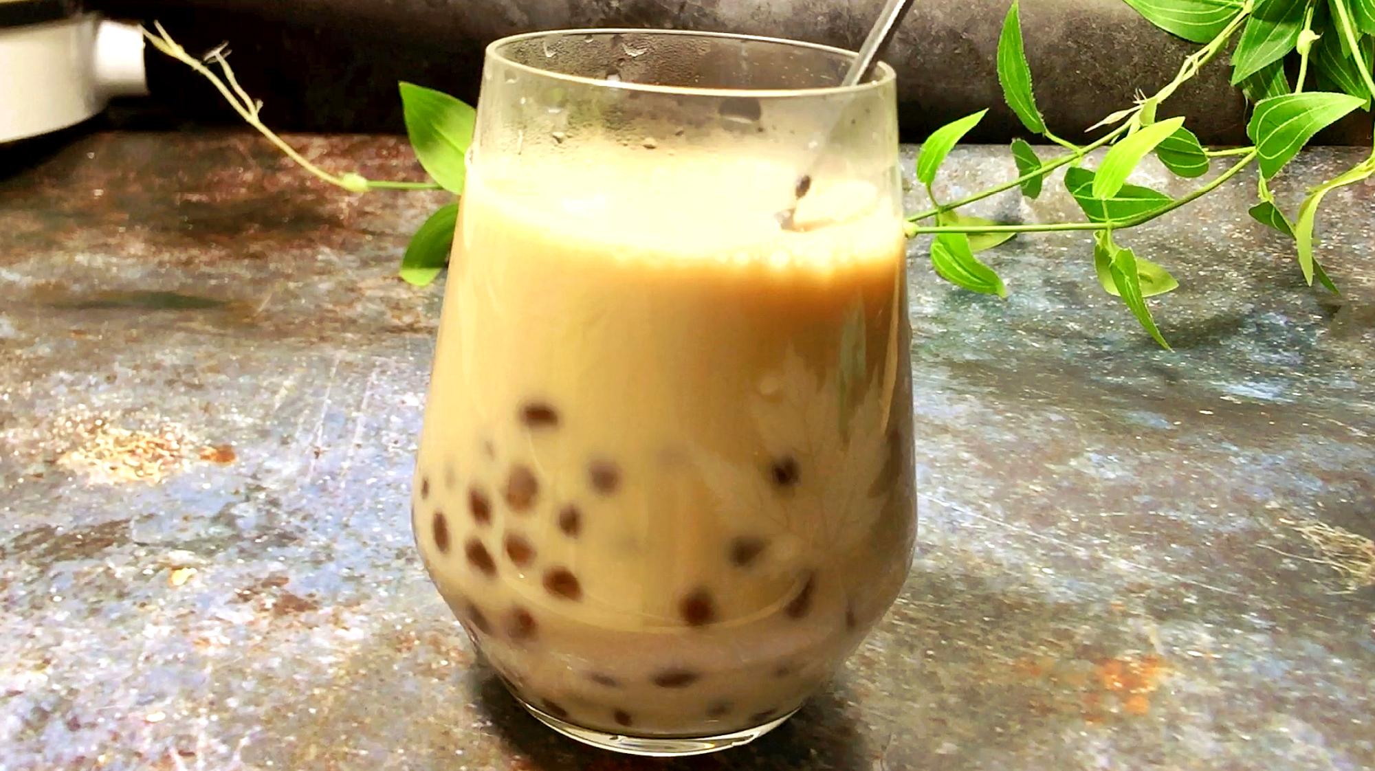 懒人版珍珠奶茶,教你几分钟做上百颗珍珠,Q弹十足,简单省事