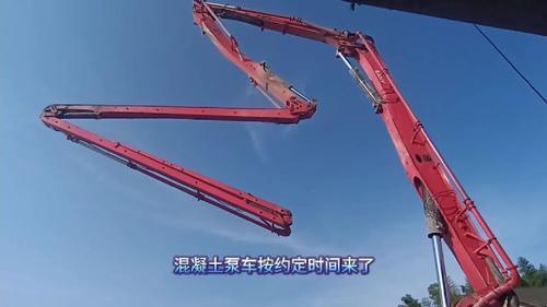 农村自建房第47集,二楼的顶面混凝土浇筑全记录。用去混凝土42方