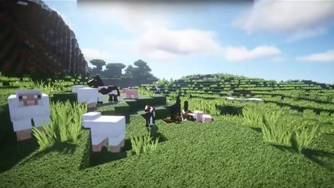 我的世界vs迷你世界 画面建筑对比