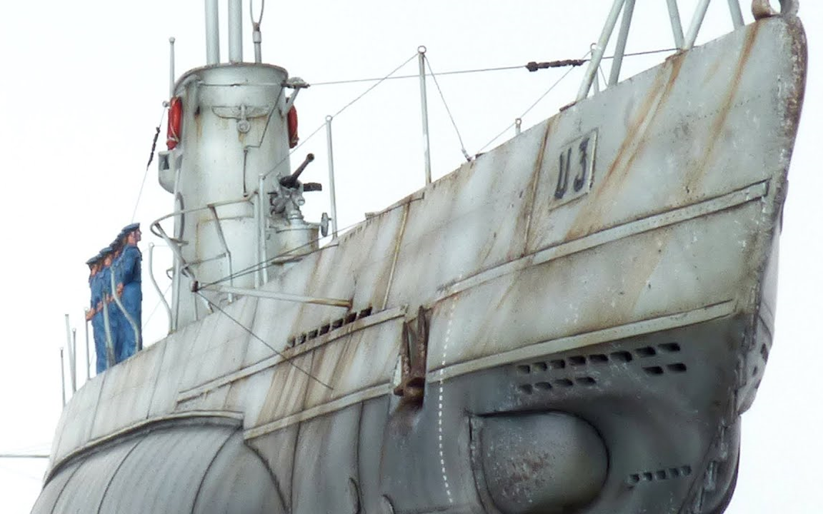 【Details Scale Models】1/72 二战德国 U型潜艇 Typ II 模型制作合集