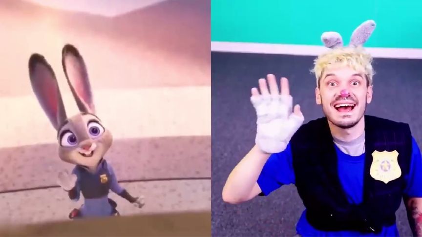 搞笑动画模仿:老外模仿到视频里精髓,连表情都学的有模有样!