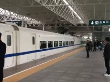 【2017.11.18】CRH2A-2195型动车组列车D379次嘉兴南站7道停车
