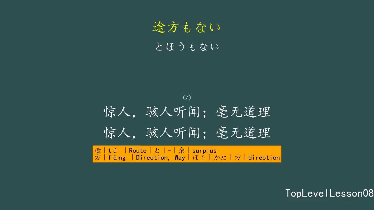 【艾宾浩斯记忆曲线】新标准日本语高级词汇_2200
