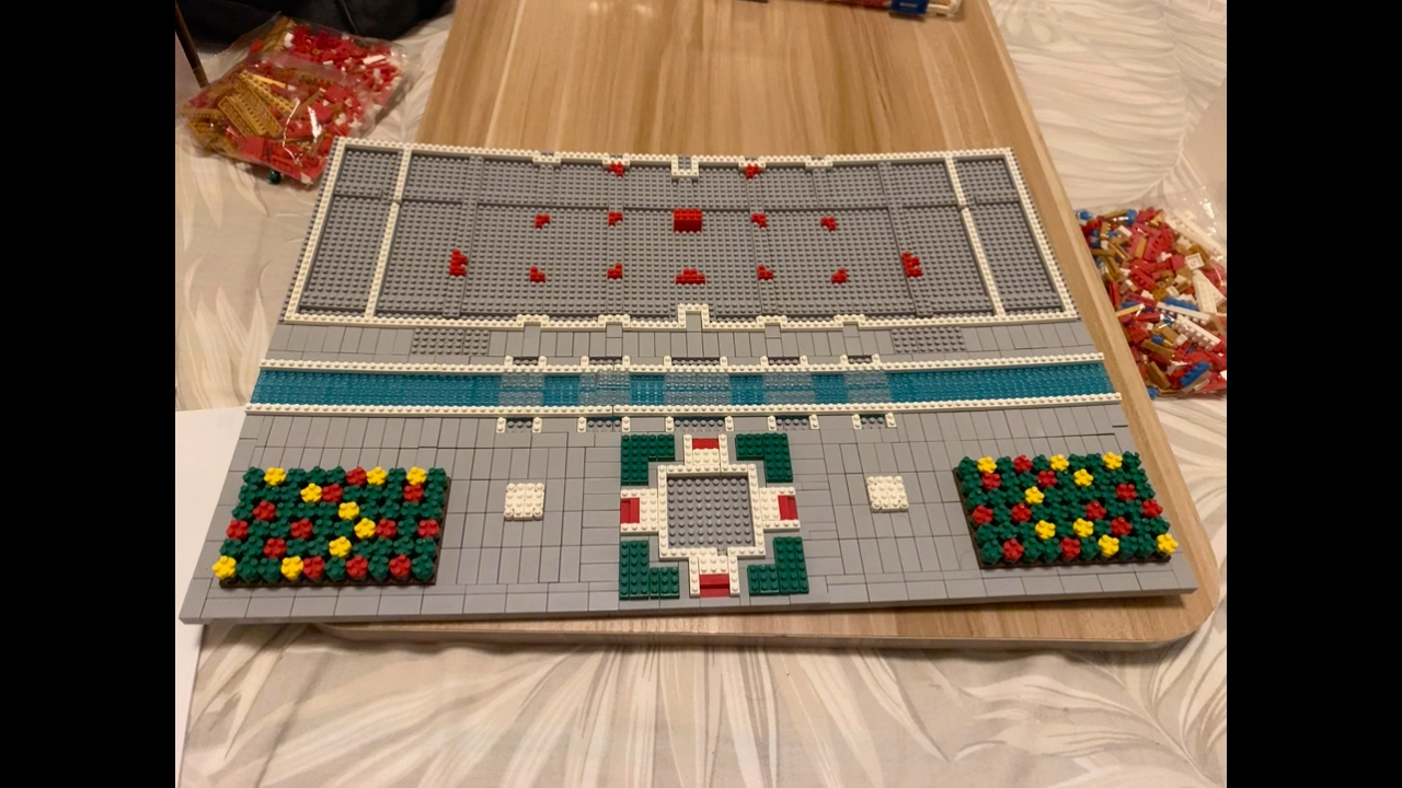 我爱北京天安门 天安门上太阳升爆肝5500+颗粒天安门模型