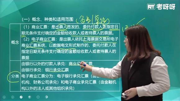 考呀呀加菲猫老师初级会计经济法 第三章 支付结算法律制度 31