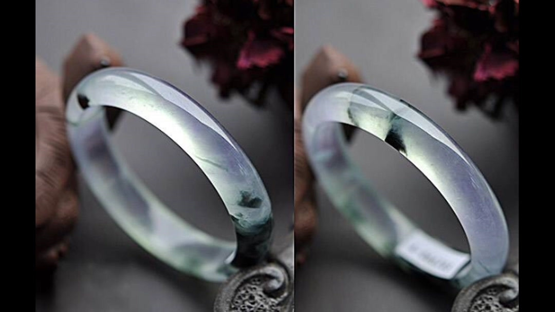 如何分辨翡翠原石好坏,如何分辨翡翠有没有注胶,如何分辨翡翠手镯的...