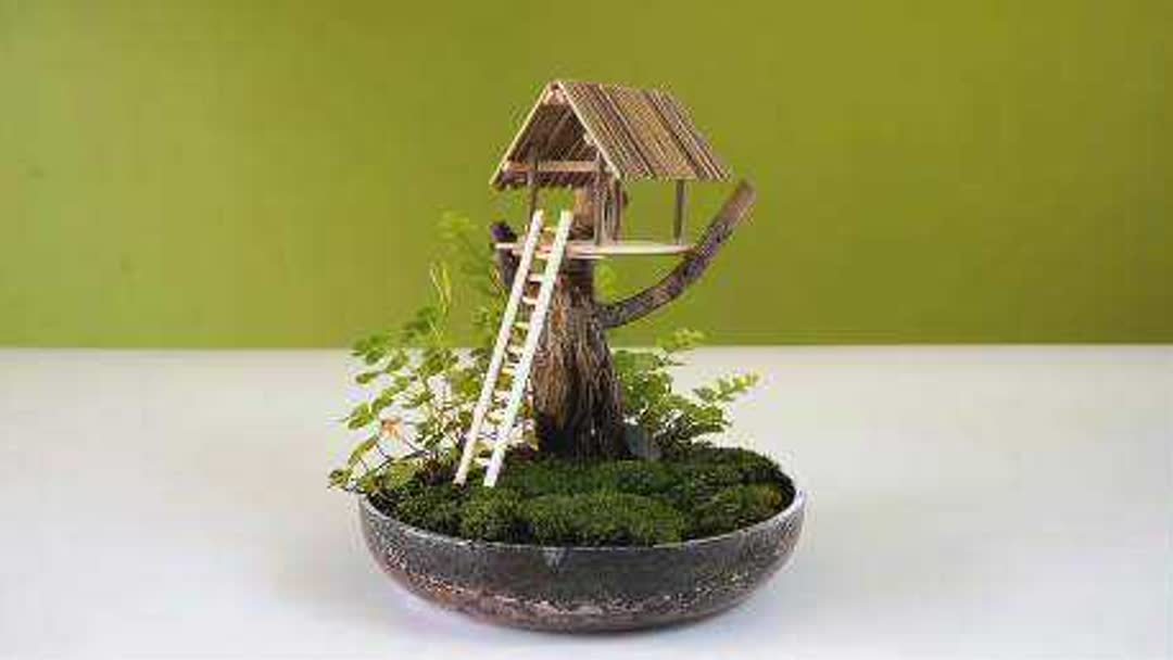 《手工制作》用棒冰棍就能做出如此漂亮的房子,仿佛到了童话世界