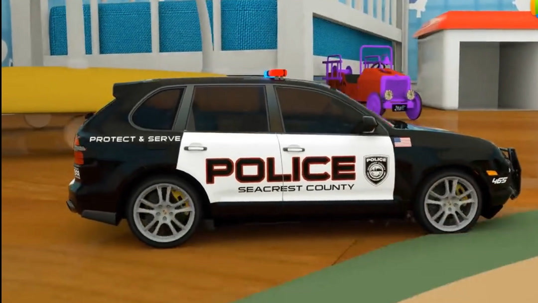 趣味动画:汽车视频 好玩 有趣