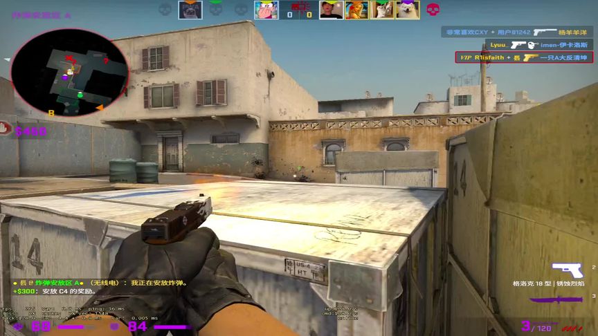 #csgo但是是乱剪的 玩不了一点!