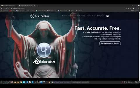 iBlender中文版插件UV-Packer 教程如何在 Linux(Kubuntu) 上安装 ...
