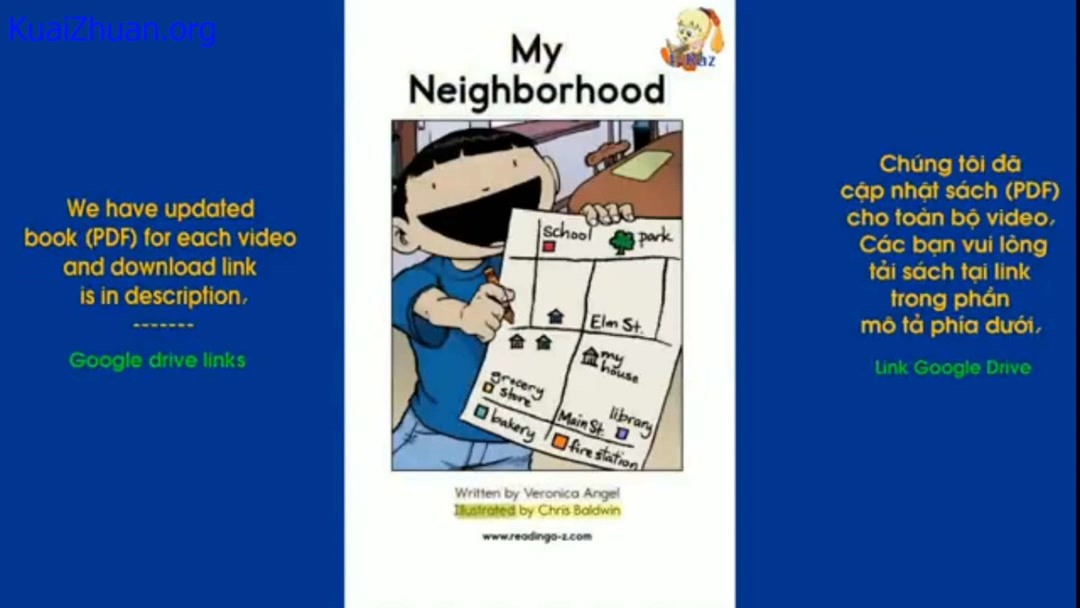 Reading A-Z(D) 英语阅读 80《My Neighborhood》