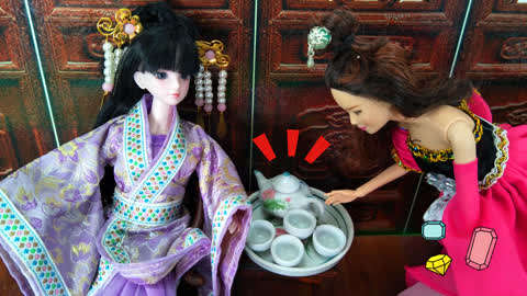 绒绒兔玩具-叶罗丽公主故事 :叶罗丽化身古装王妃换装