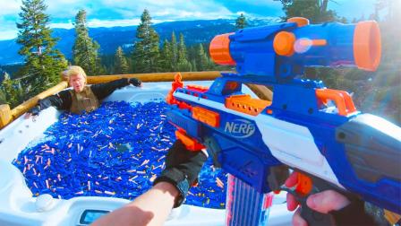 绝地求生真人版:生化模式已经上线,游戏小高手靠自己突出重围