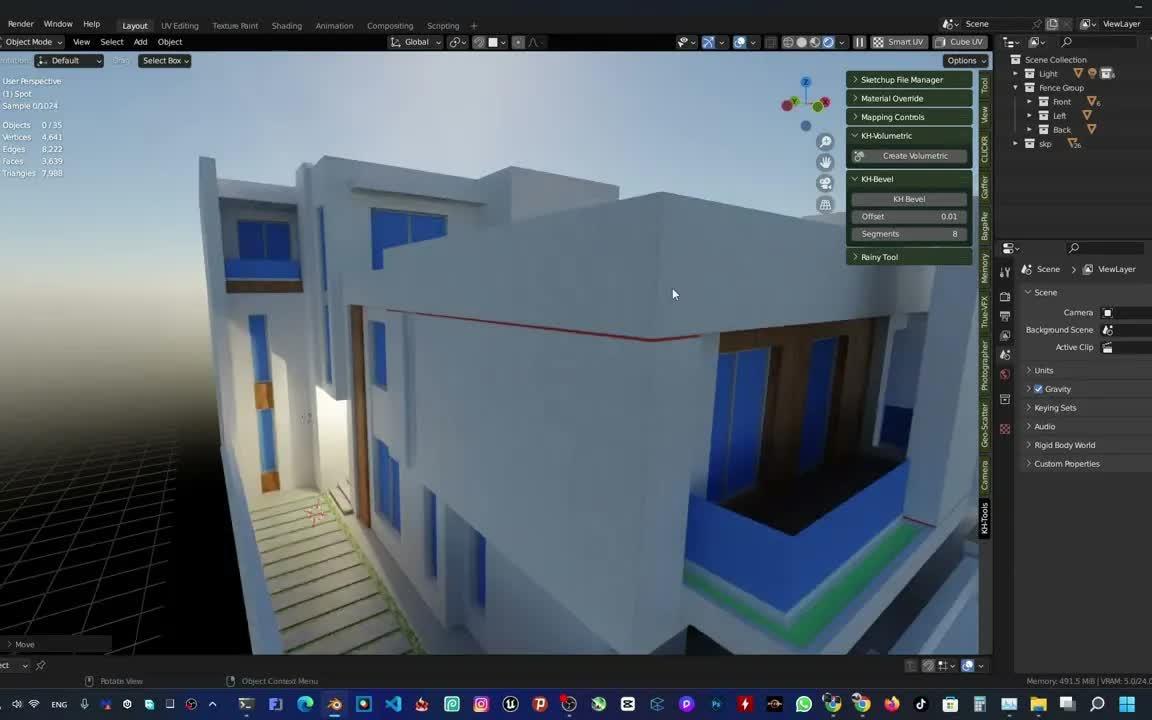 iBlender中文版插件BlendRef 教程Addon KH-Tools 为免费插件/Blender ...
