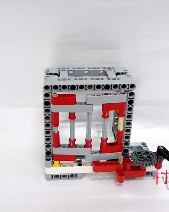 「乐高-机械结构」旋转折叠门