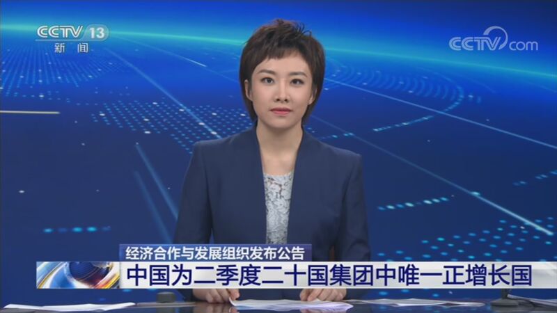 [新闻直播间]经济合作与发展组织发布公告 中国为二季度二十国集团中...