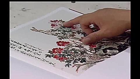 螃蟹国画视频 国画青蛙画法视频