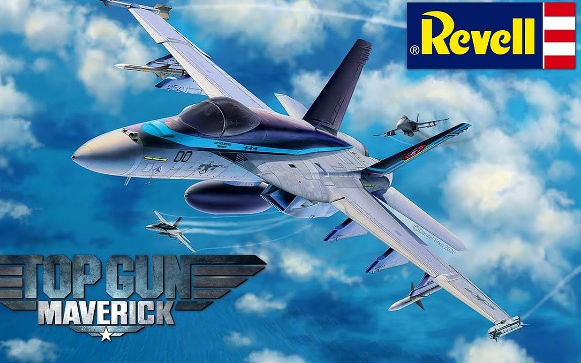 ...Aircraft】利华Revell 1/48 壮志凌云-F/A-18超级大黄蜂战斗机模型制作