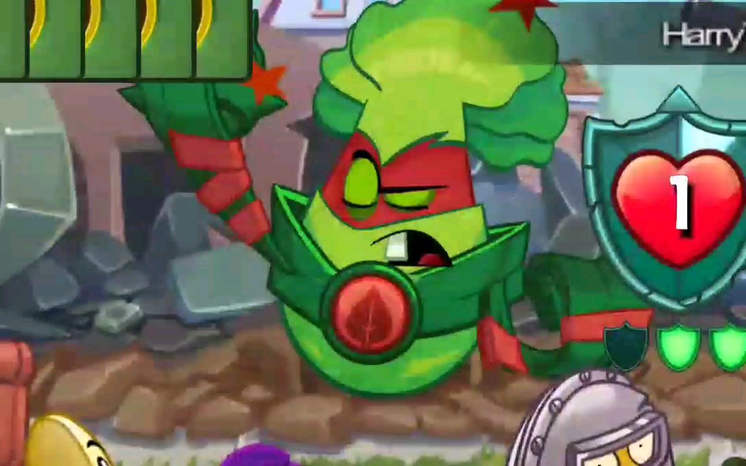 《植物大战僵尸英雄》求拳王菜心理阴影面积