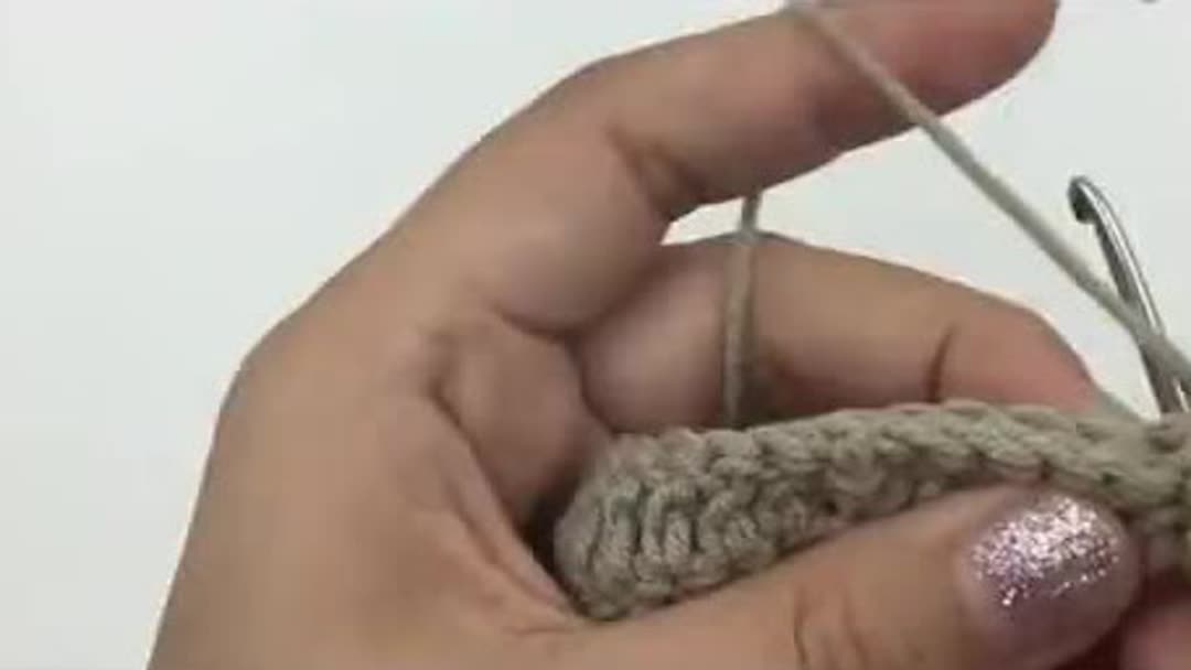 毛线花样教学编织 钩针花样实例视频 心形毯子钩法